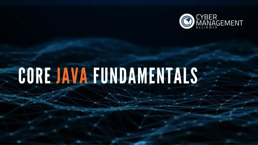 Core Java Fundamentals Training Course